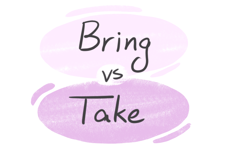 تفاوت بین Bring و Take در زبان انگلیسی | انگلیش تی اف تی